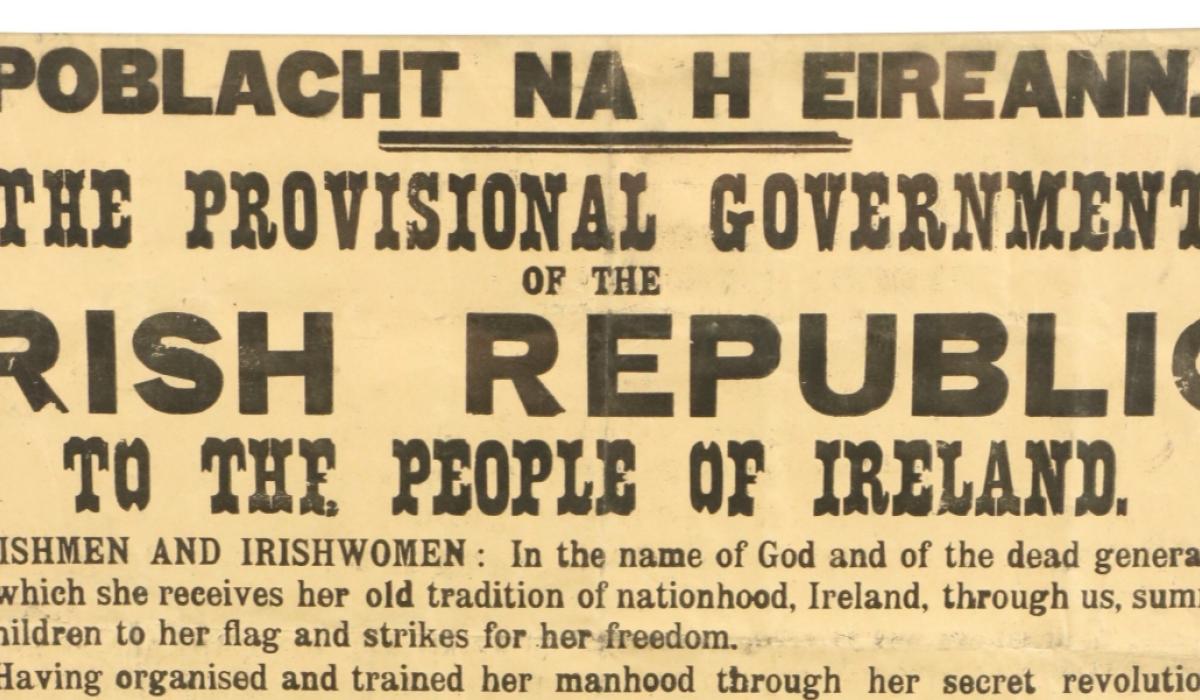 Extremely rare surviving copy of the 1916 Proclamation to be auctioned ...