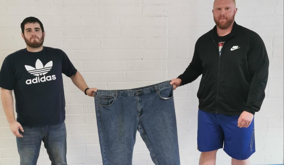 Callan man celebrates with trainer after losing almost 17 stone in body ...