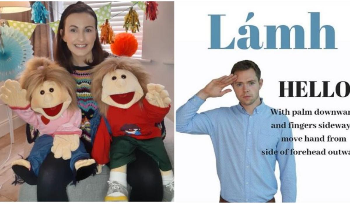 Lámh sign system offers free online resources to help parents and ...