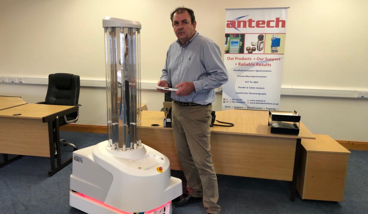 Kilkenny man brings Covid-busting robot to Irish market - Kilkenny Live