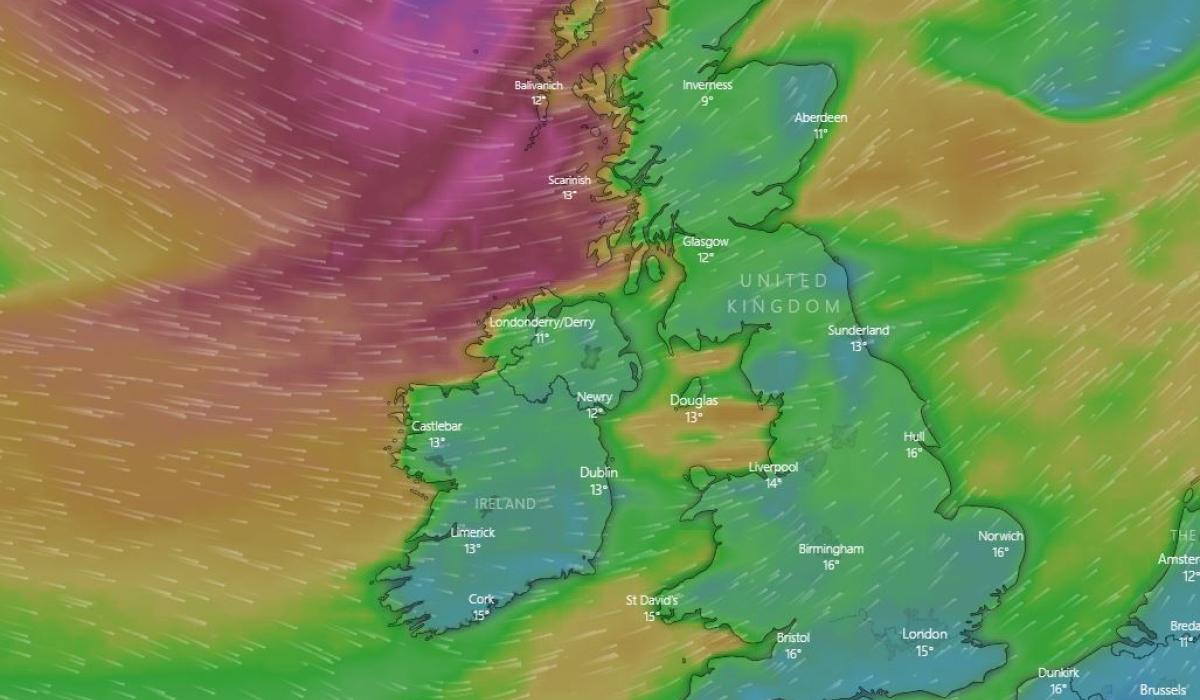 IRELAND WEATHER: Weather forecast for Ireland for the coming week from ...