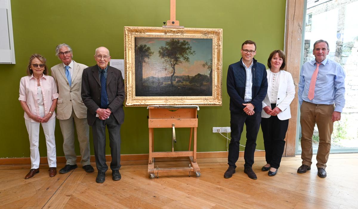 Significant painting of Castlecomer pre 1798 is unveiled at Discovery ...