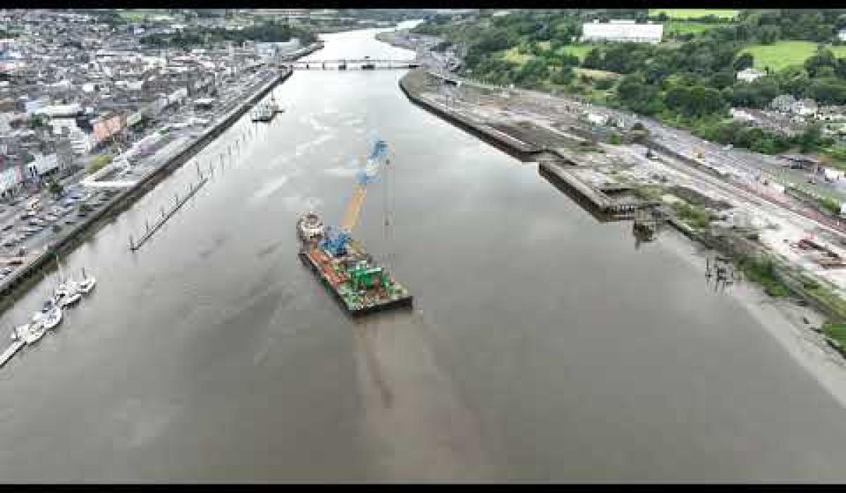 Watch: Construction begins on major new bridge crossing the River Suir ...