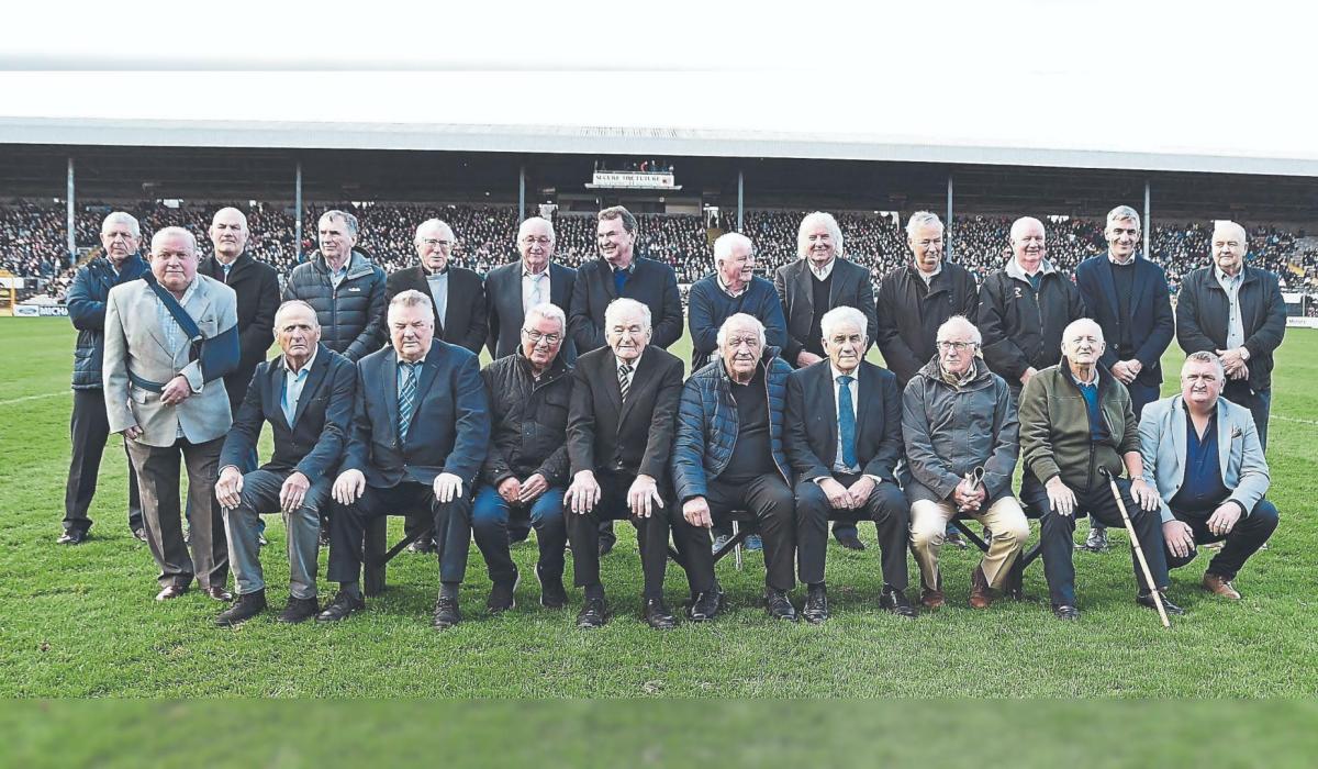 Three-in-a-row club hurling legends honoured at UPMC Nowlan Park in ...