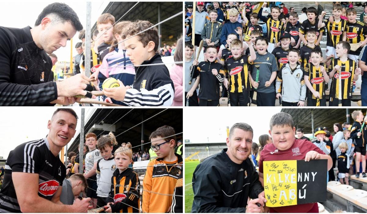 GALLERY: Young Kilkenny hurling fans meet their heroes in Nowlan Park ...