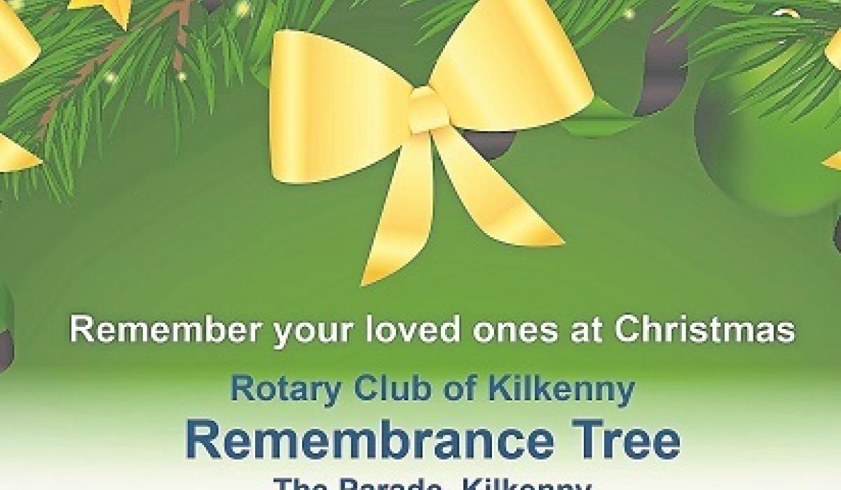 Remembrance Tree tradition kept alive by Kilkenny Rotary Club - Kilkenny Live