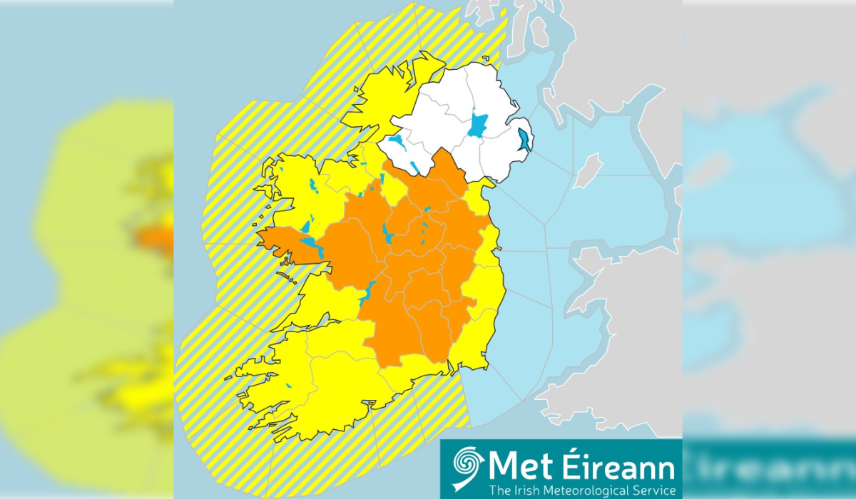 BREAKING: New weather warning issued for Kilkenny by Met Eireann ...