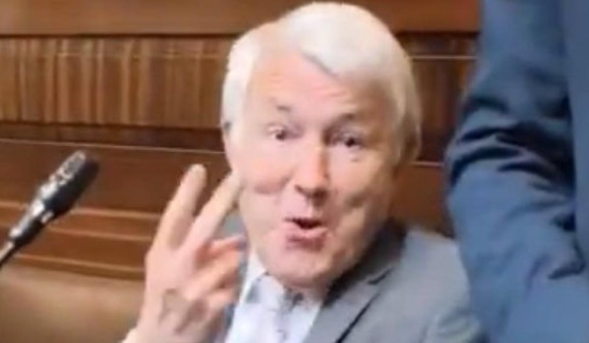 North-West Kilkenny TD: "I made an errant gesture under provocation ...