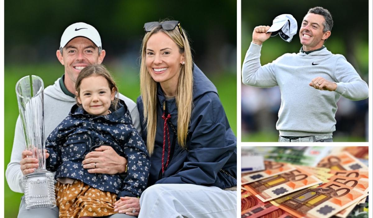 Rory McIlroy's Irish Open prize money revealed as he pockets stunning ...