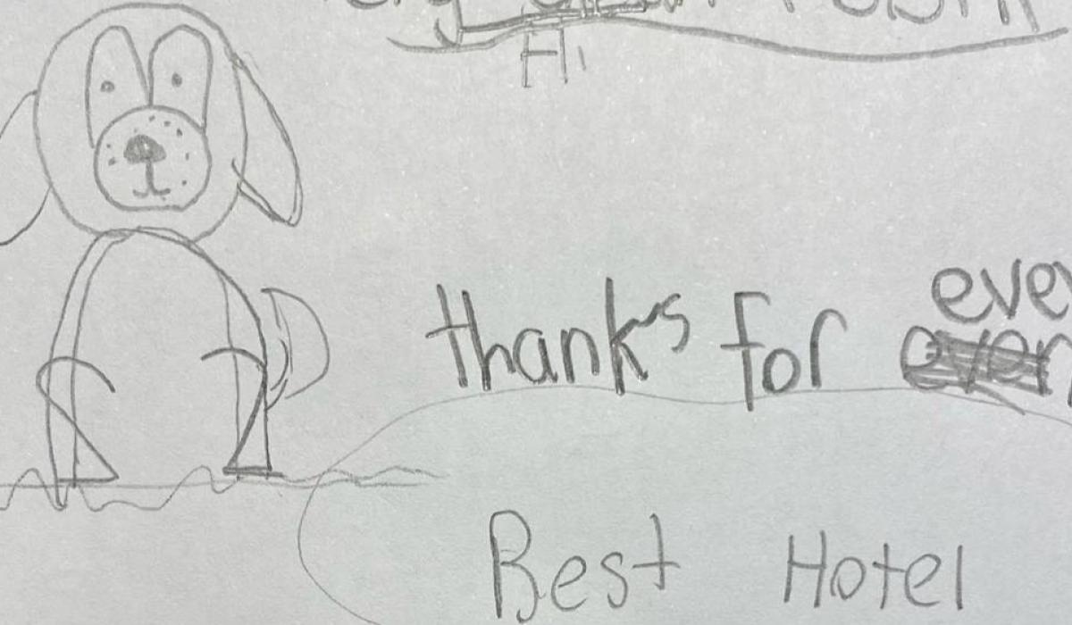 TOP READ (2022): Note left for housekeeping staff at Kilkenny hotel ...