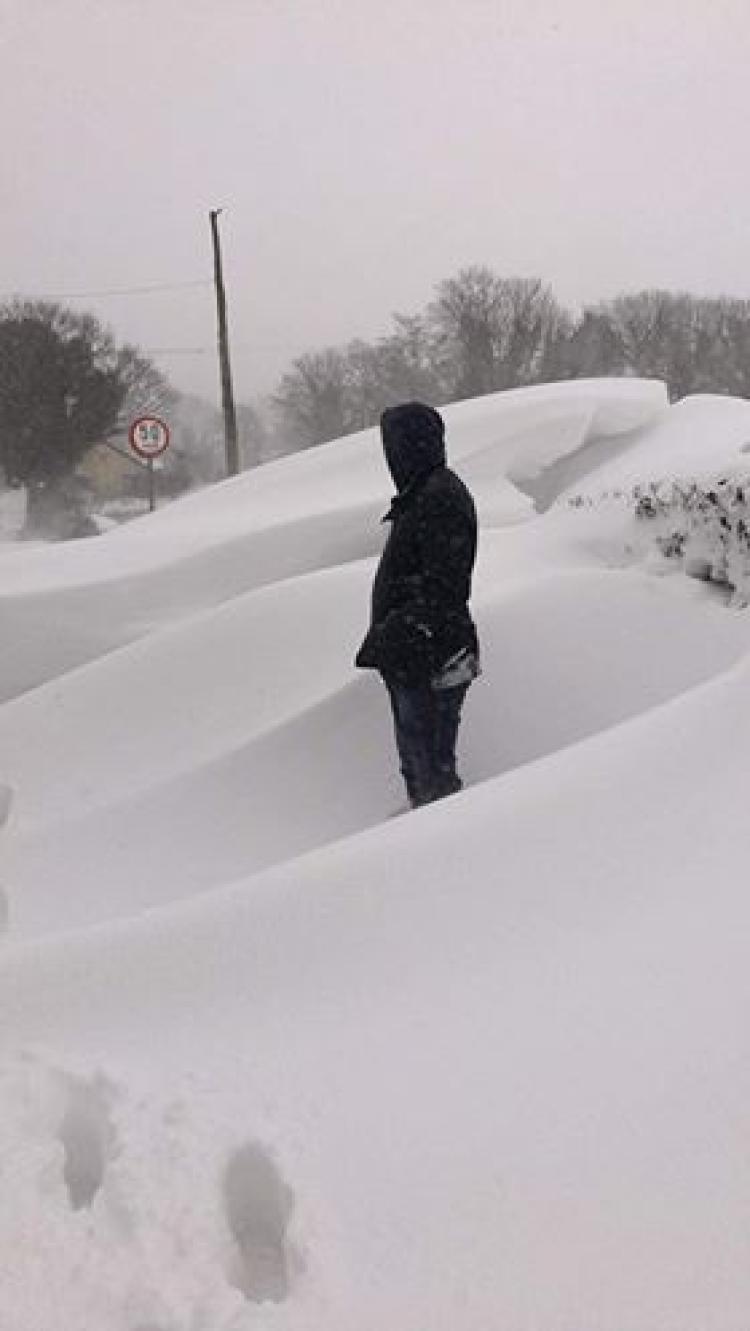 Castlewarren images of Storm Emma's impact need to be seen to be ...