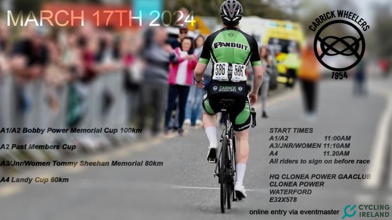 St Patrick's Day cycle races set to take place near south Kilkenny ...