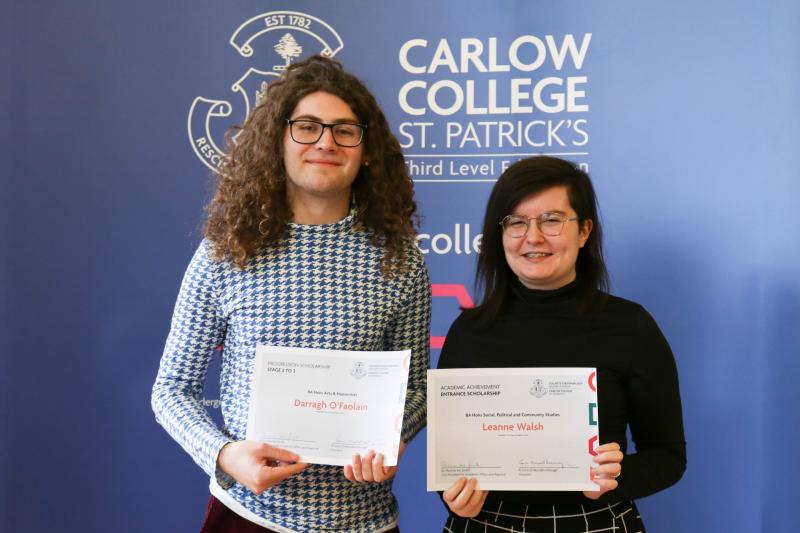 Four Kilkenny students honoured by Carlow College - Kilkenny Live