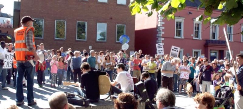 Council undeterred by public protest as CAS set to continue - Kilkenny Live