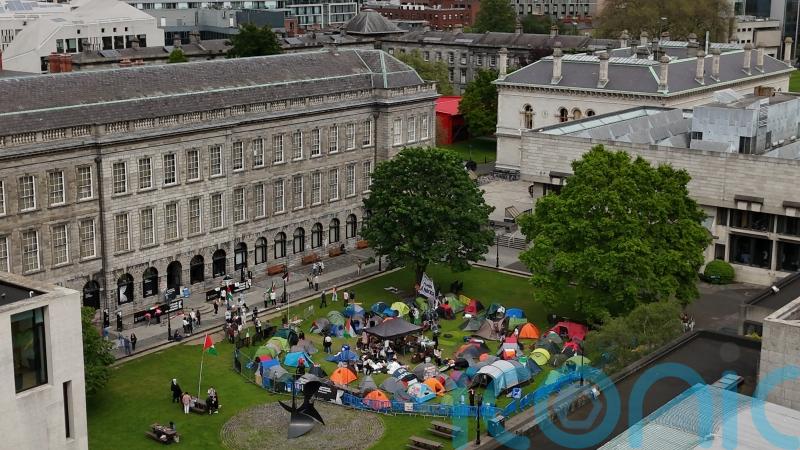 Trinity students end encampment after divestment pledge - Kilkenny Live