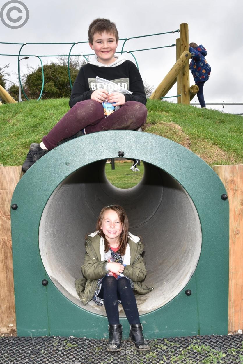 Picture gallery: A splash of colour for Clogh as new playground opens ...