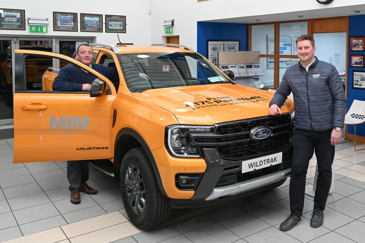 Motorists drive up for big event at Michael Lyng Motors in Kilkenny ...