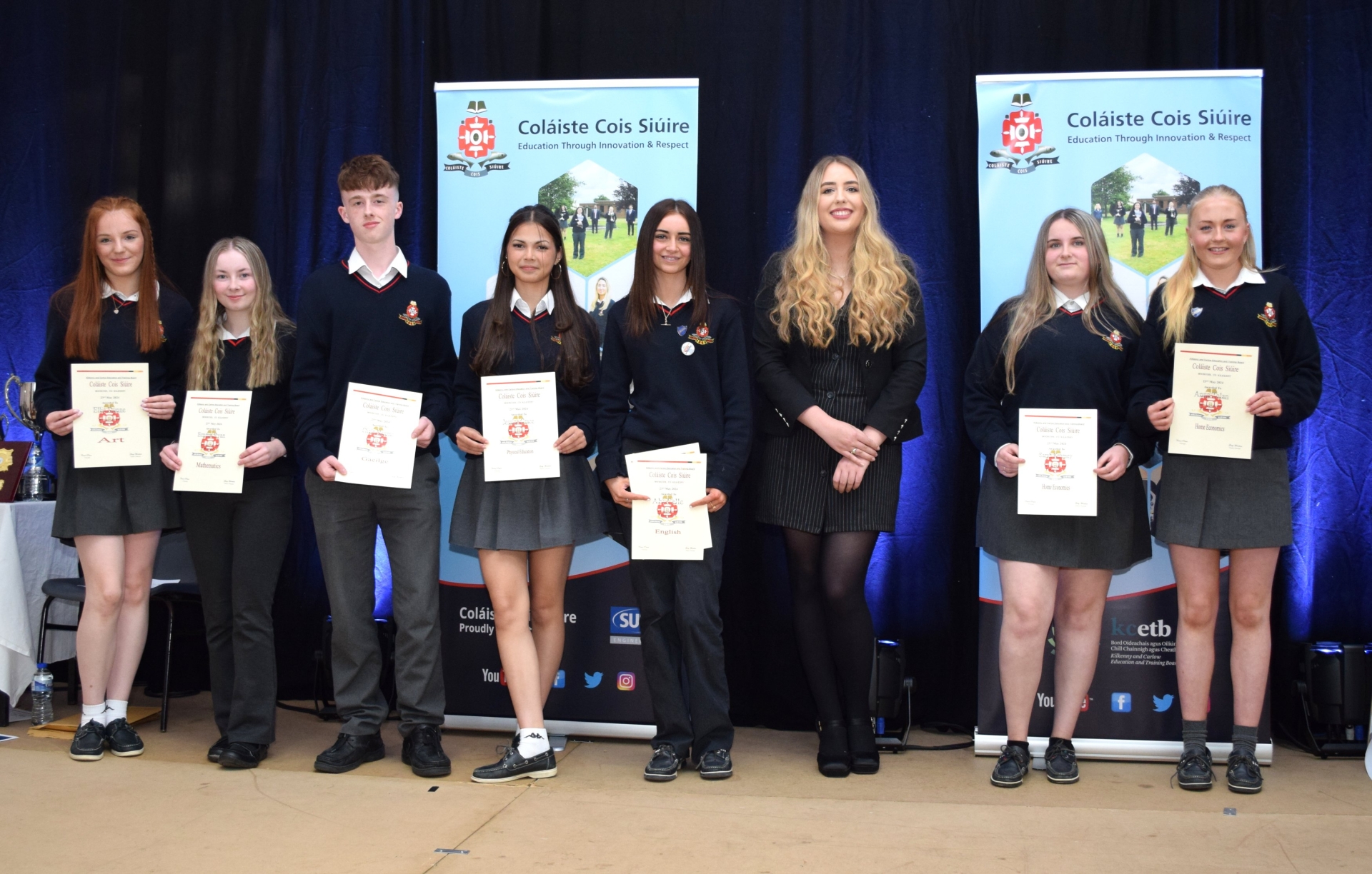 Pictures: Fantastic awards night at Colaiste Cois Siuire in Mooncoin ...